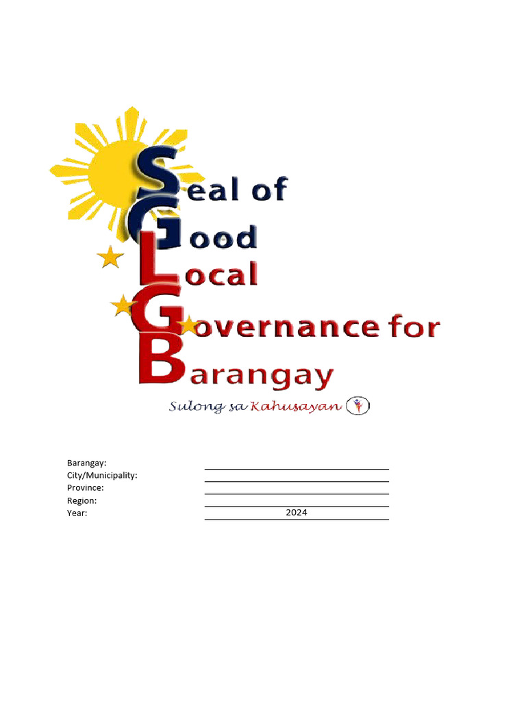 2024 Compiled SGLGB Forms | PDF