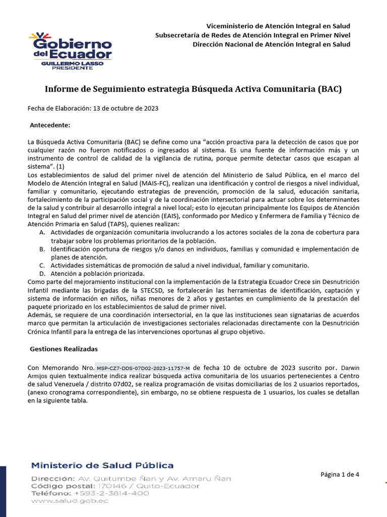 INFORME C.S VENEZUELA-signed-signed | PDF | Promoción de la salud