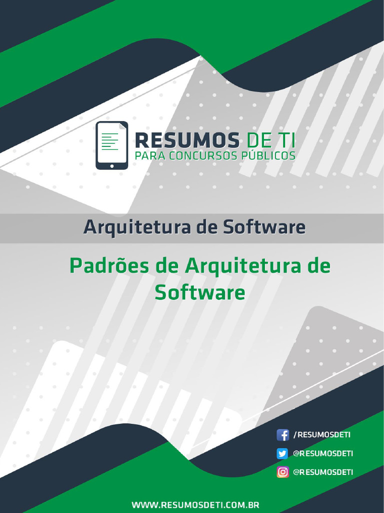Arquitetura de Software Padrões de Arquitetura de Software v1 ...