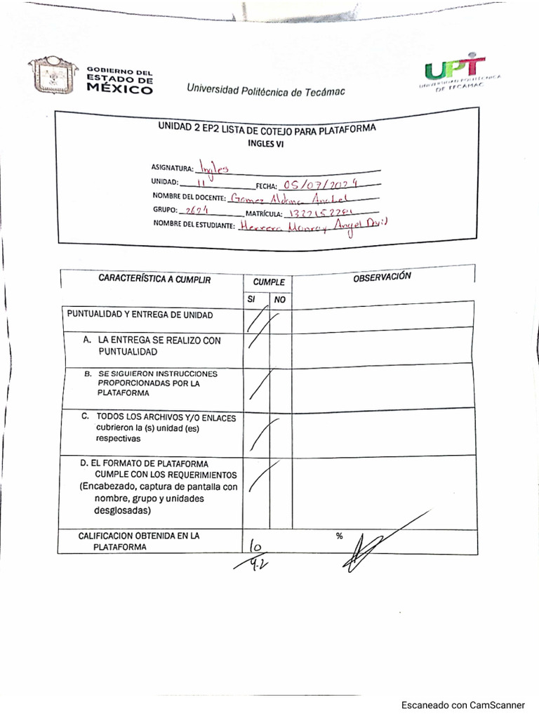U2 Ep2 Myenglishlab | PDF