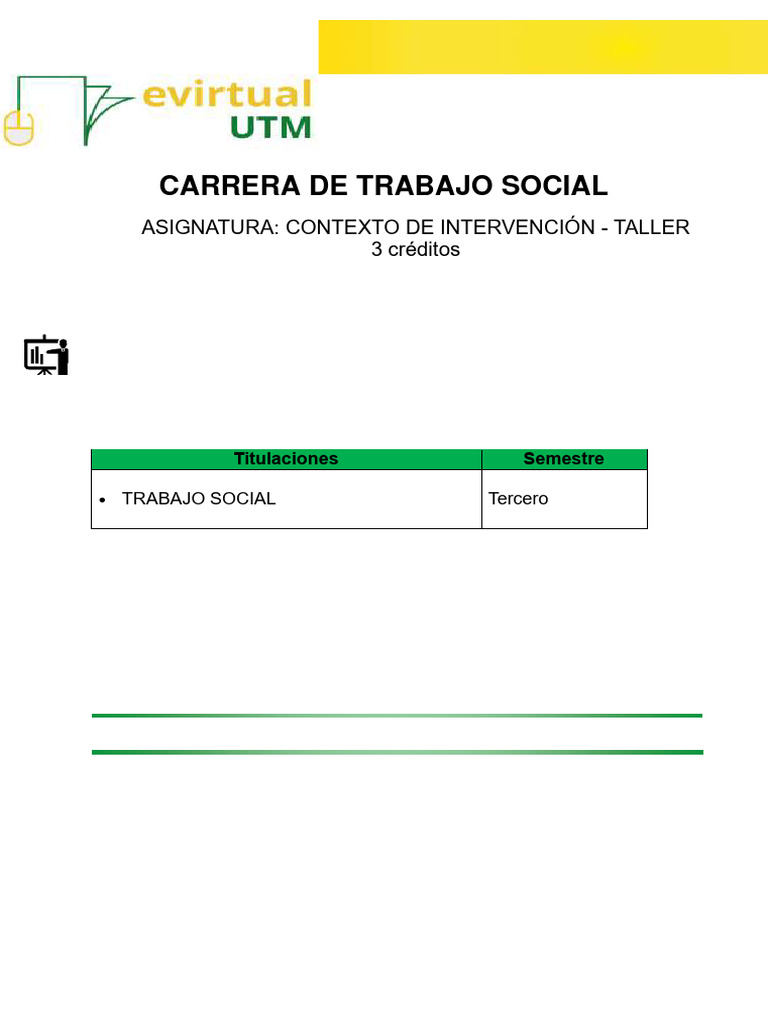 Compendio Unidad 1 Contexto Intervención Taller | PDF | Pobreza | Pobreza e indigencia