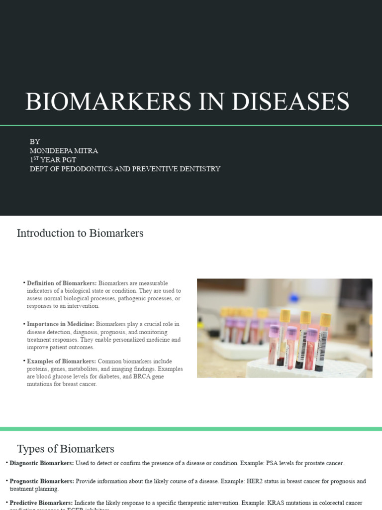 Biomarkers in Diseases | PDF | Hepatitis B | Biomarker (Medicine)