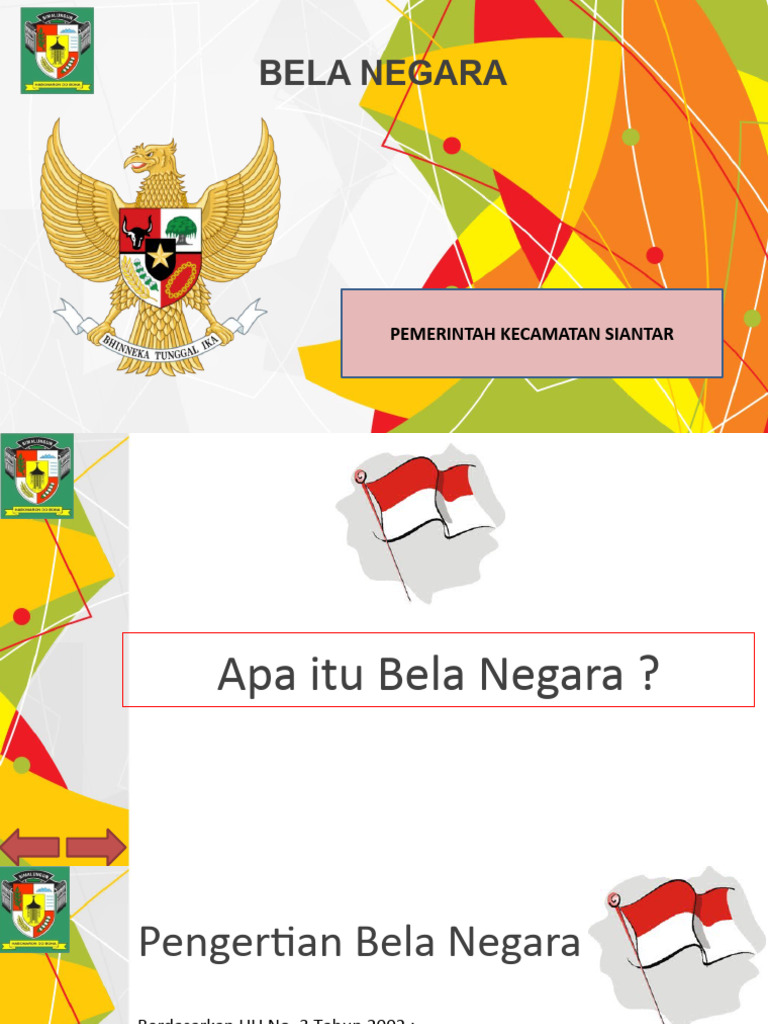 Materi Kecamatan - Bela Negara-2 | PDF