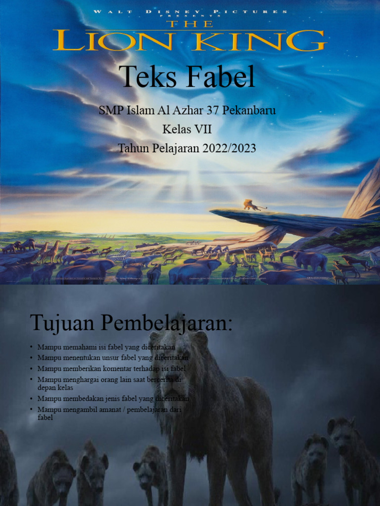 Teks Fabel | PDF