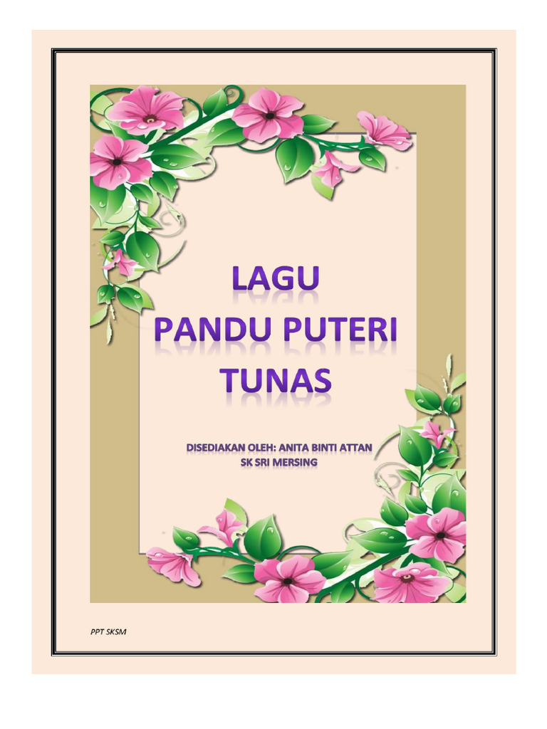 lagu pandu puteri tunas | PDF