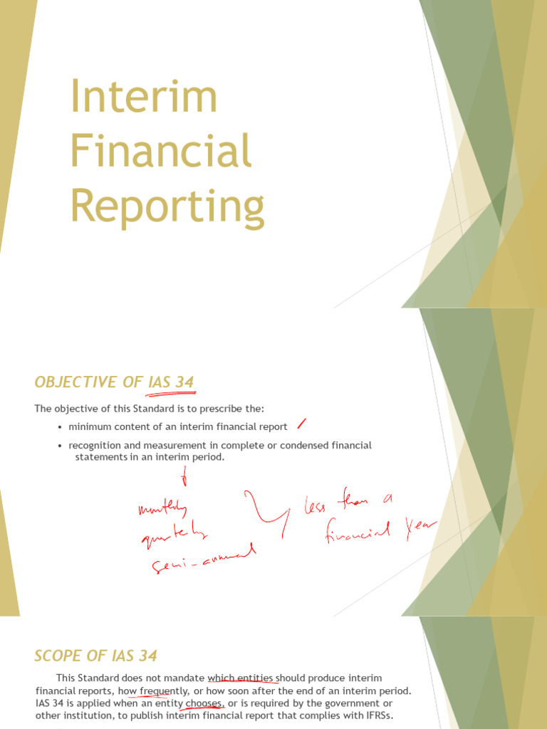 Interim Reporting BSA 1-10 | PDF | International Financial Reporting ...