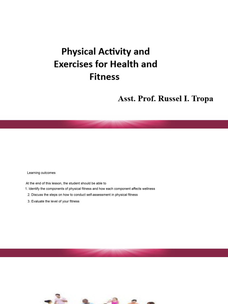 PUP - PLMAR - Physical Activity and Exercises For Health and Fitness ...