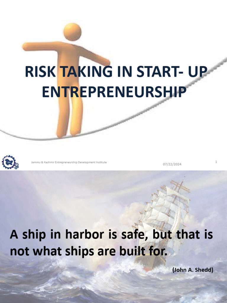 Risks in Startup Entrepreneurship | PDF | Entrepreneurship | Economies