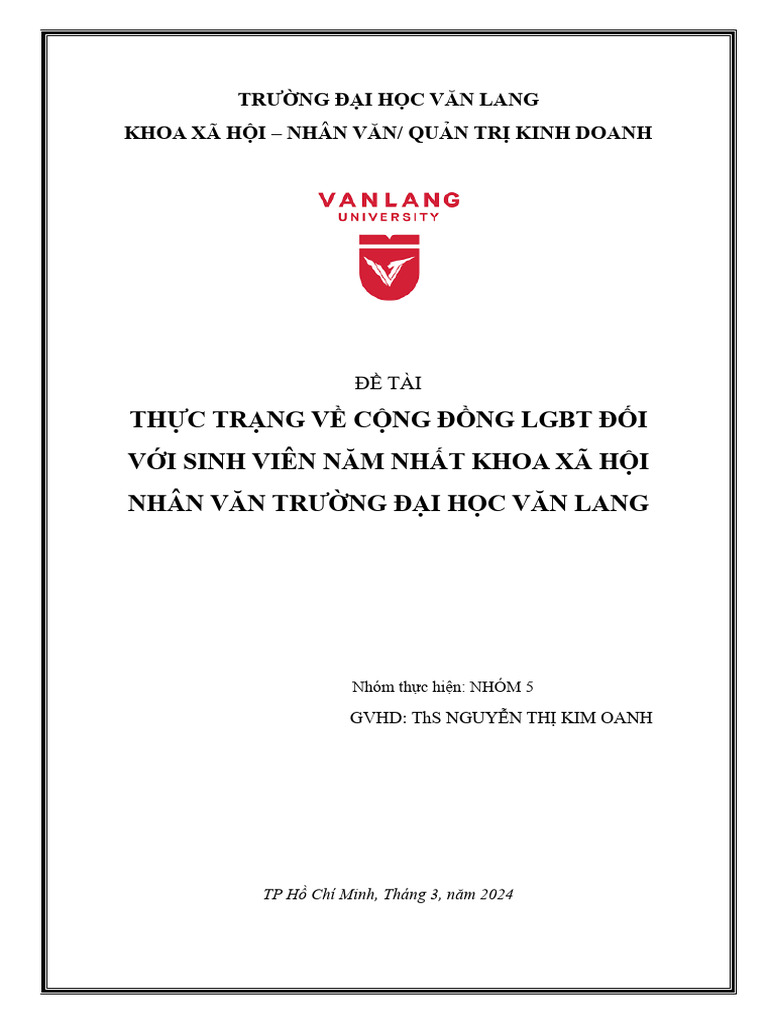 Nhóm 05 - L P 05 - Gi A Kì XHH | PDF