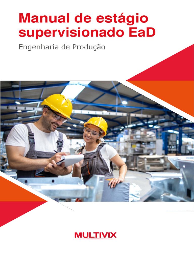 Manual De Estagio Ead Engenharia De Producão Novo Pdf Estágio
