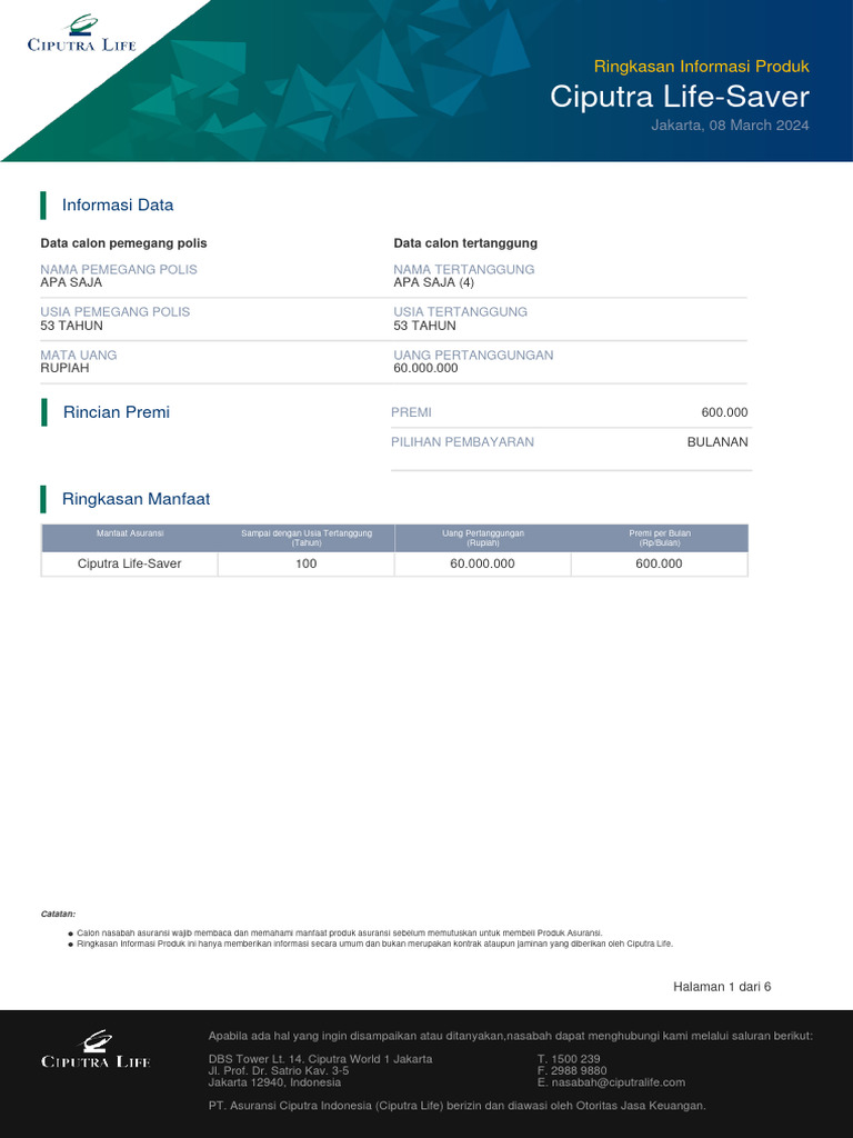 Simulasi Pak Budi PDF | PDF