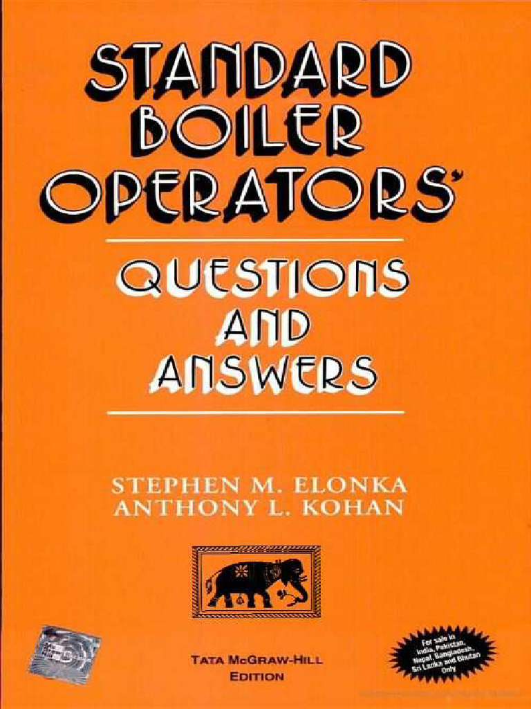 Standard Boiler Operators Questions and | PDF