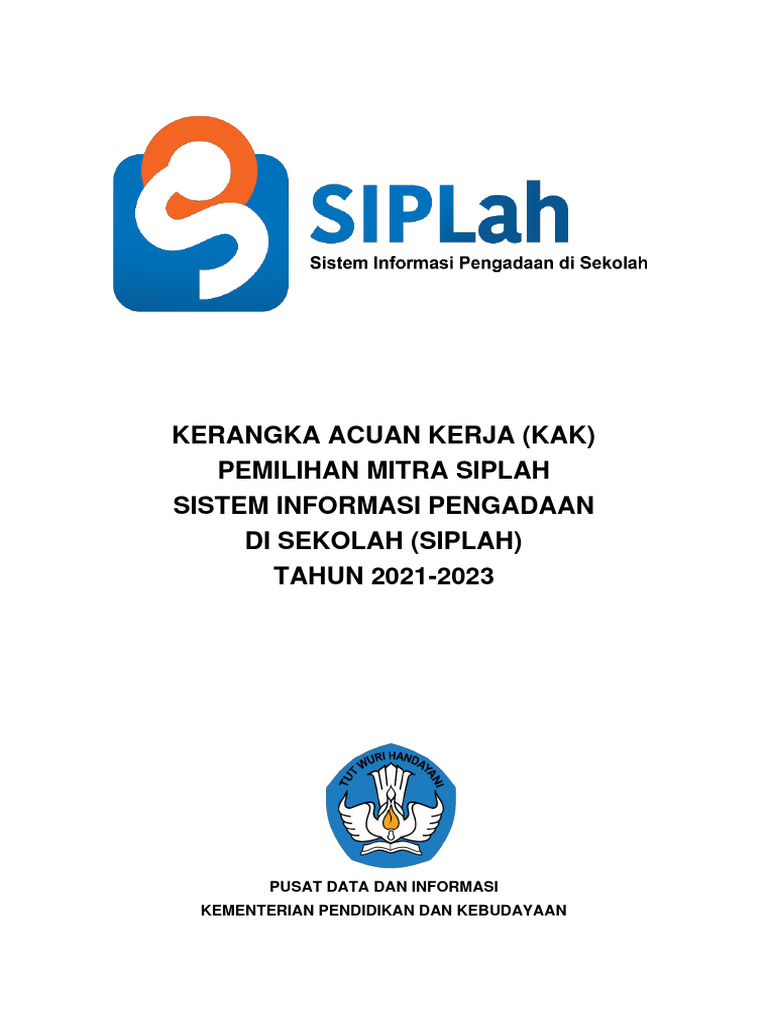 KAK PEMILIHAN CALON MITRA SIPLah 2021 | PDF
