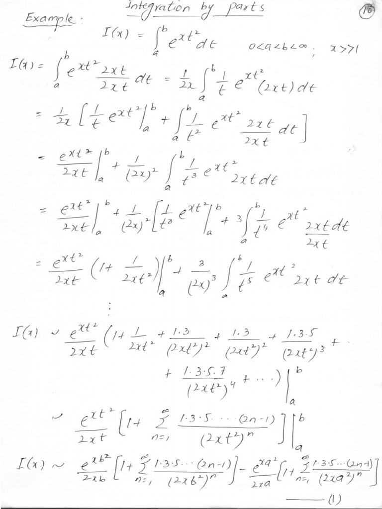 Asymptotic Expansion of Integrals-II | PDF