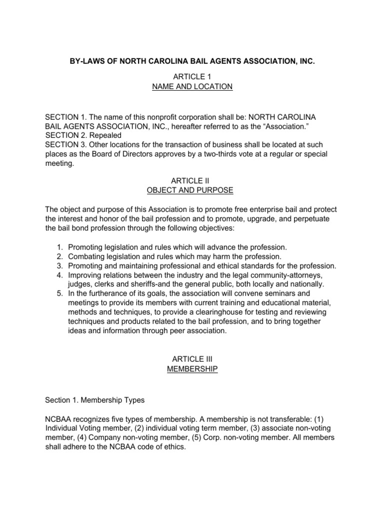 BYLAW REVISION 2024 July | PDF | Board Of Directors | Quorum