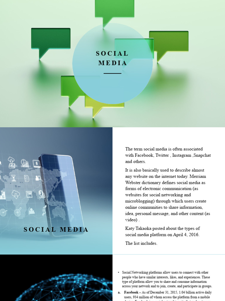 Social Media | PDF | Popular Culture & Media Studies | Social Media