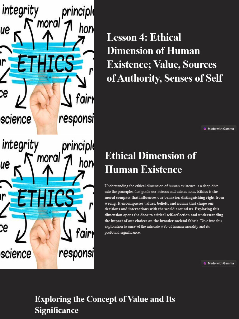 Lesson 4 | Download Free PDF | Morality | Identity (Social Science)