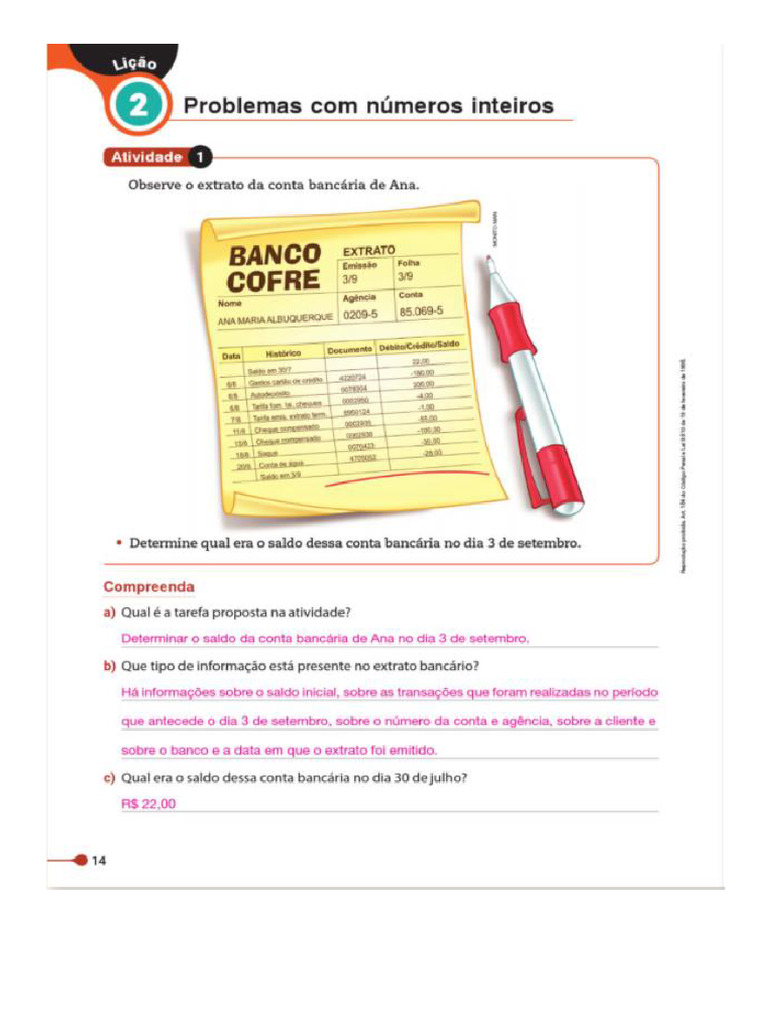 Aprova Brasil - Lição 2 - Correção | PDF