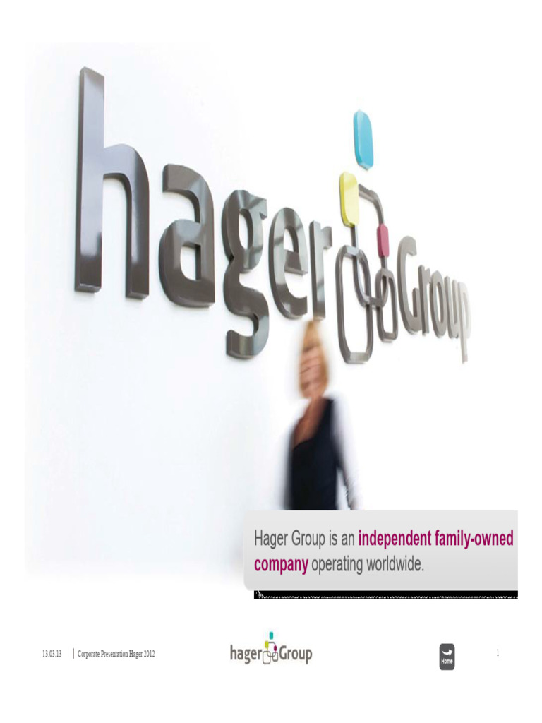 Hager Company Profile - New | PDF
