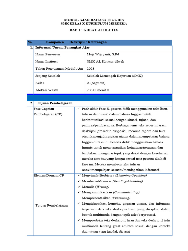 Modul B Ing Kurmer X | PDF