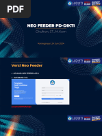 User Manual Neo Feeder 2.2.0.4673c309 | PDF