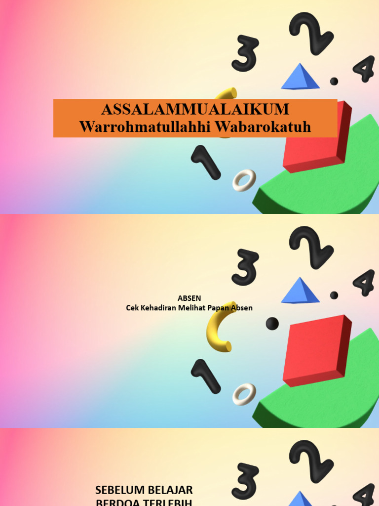Assalam Mu Alaikum | PDF
