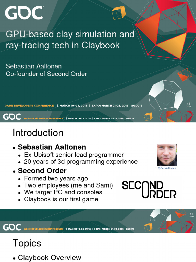 Aaltonen Sebastian GPU Based Clay | PDF | Texture Mapping | Graphics Processing Unit