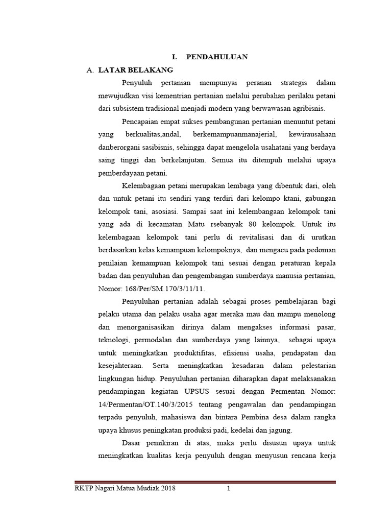 Contoh RKTP | PDF | Teknologi & Rekayasa