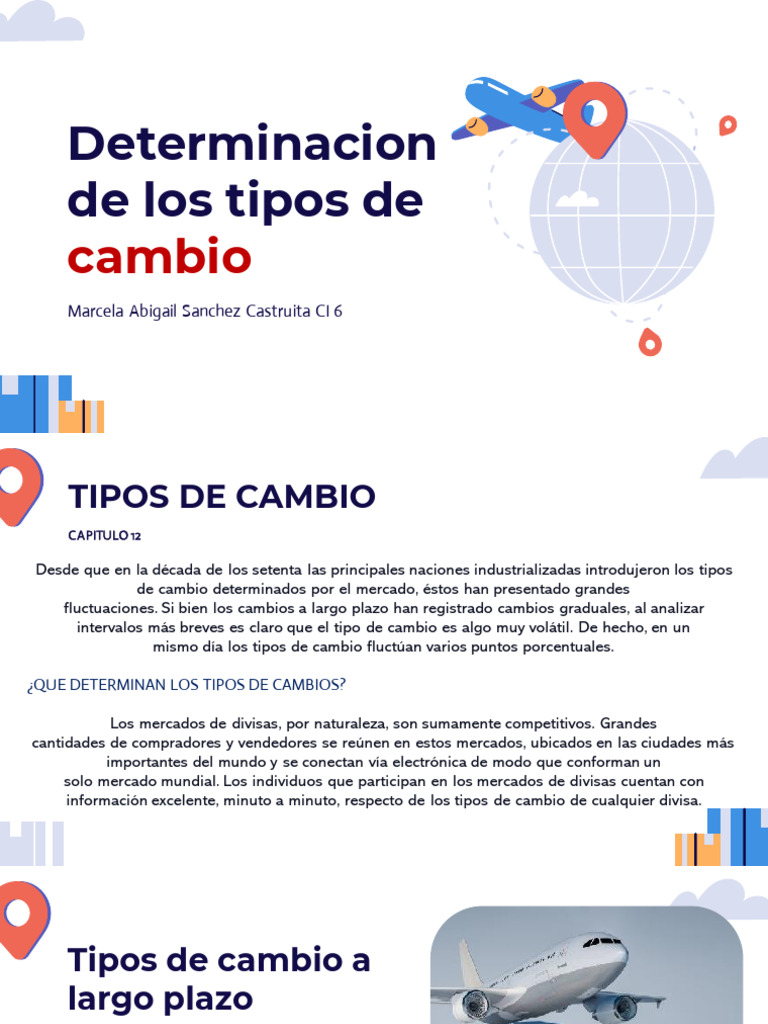 Tipos de Cambio | PDF | Tipo de cambio | Mercado (economía)