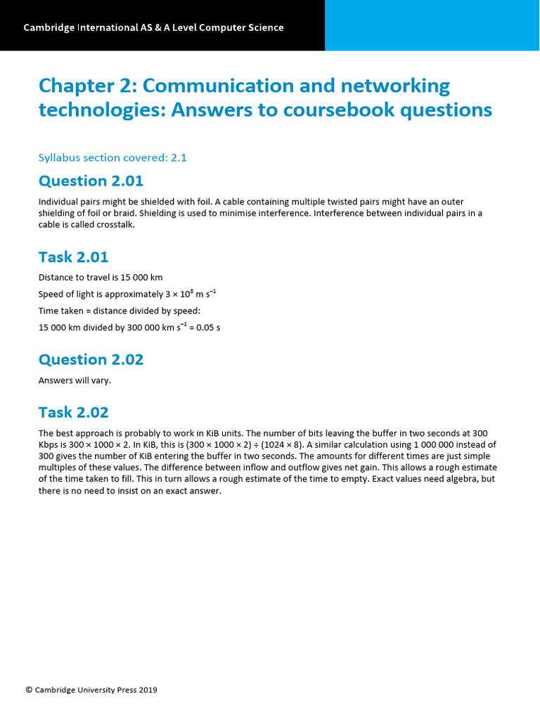 GR CHECK - Module 2 Textbook Answers CUP | PDF