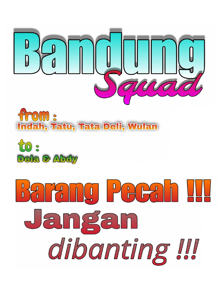 Bandung Squad | PDF