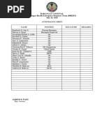 Barangay Official Record 2025 | PDF