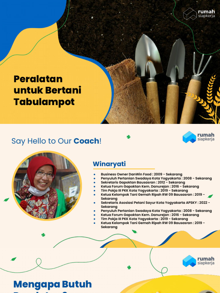 Alat dan Bahan untuk Tabulampot | PDF | Griya & Taman | Sains & Matematika