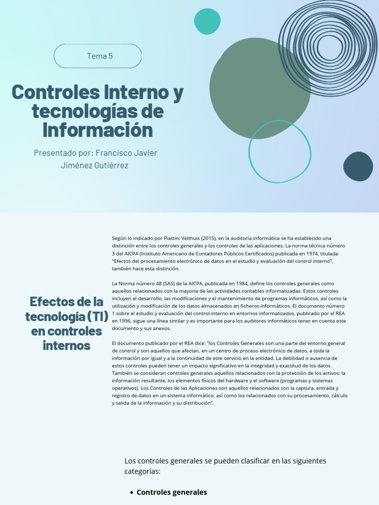 LCF08 T5 Recurso Complementario | PDF | Auditoría | Evaluación