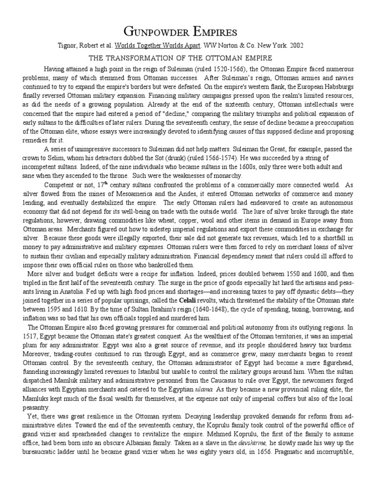 Gunpowder Empires | PDF | Qing Dynasty | Mughal Empire