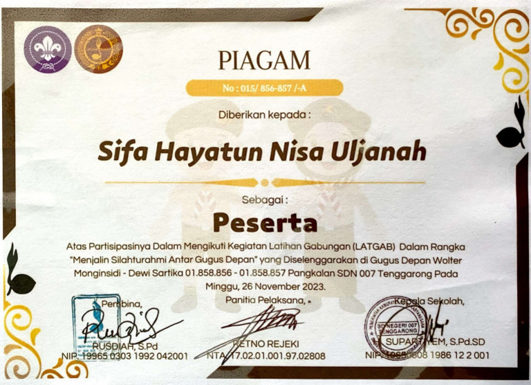 Piagam 2 | PDF