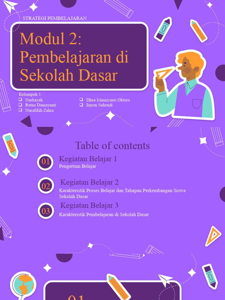 Strategi Pembelajaran Modul 2- Kelompok 5_Fix | PDF