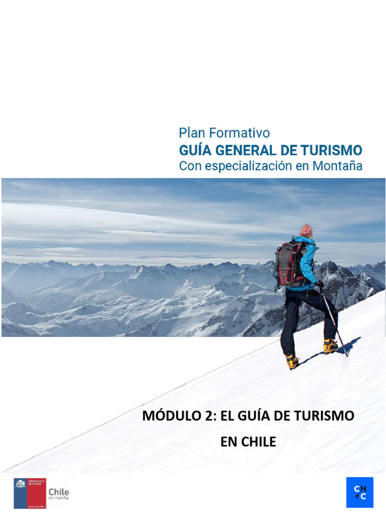 Guía de Turismo en Chile: Funciones y Normas | PDF | Turismo | Chile