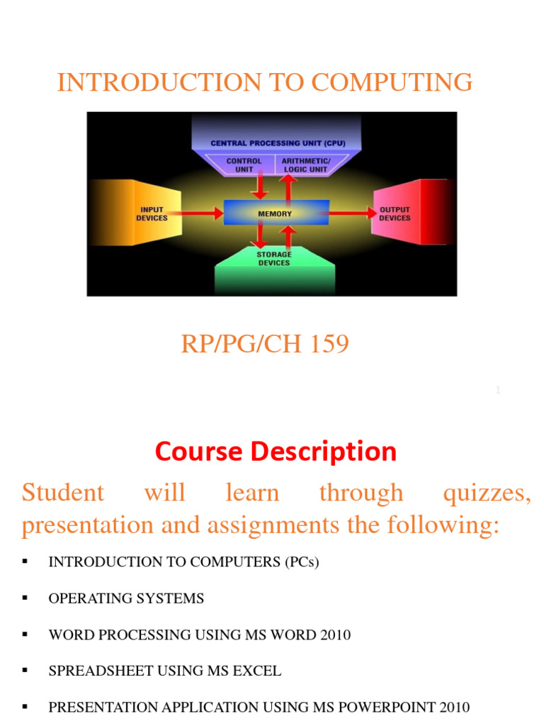 Lecturer 1 Jan 2024 Pdf Computer Data Storage Central Processing Unit