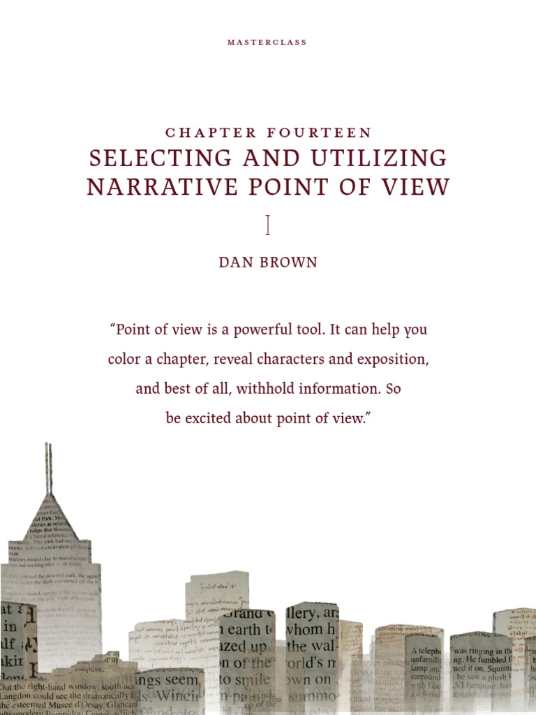 Selecting and Utilizing Point of View | PDF | Narration