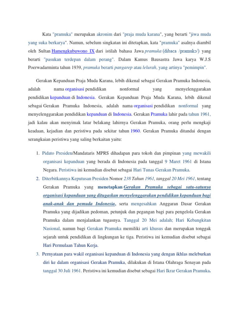 Materi Pramuka | PDF