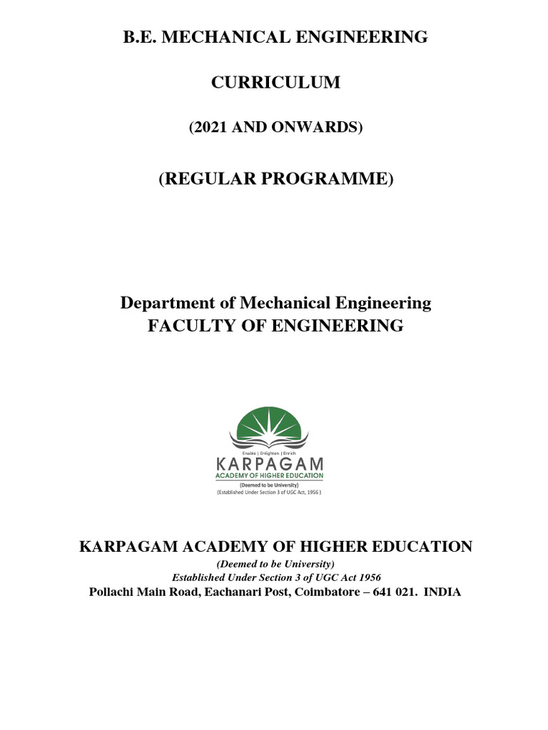 2021 FT Mechanical Engineering Curriculum Syllabus | Download Free PDF | Corrosion ...