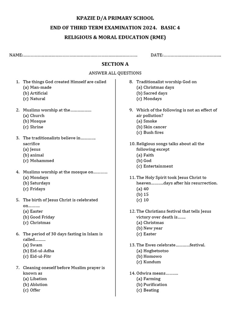 Rme - 4 | PDF | Jesus | Liturgical Year