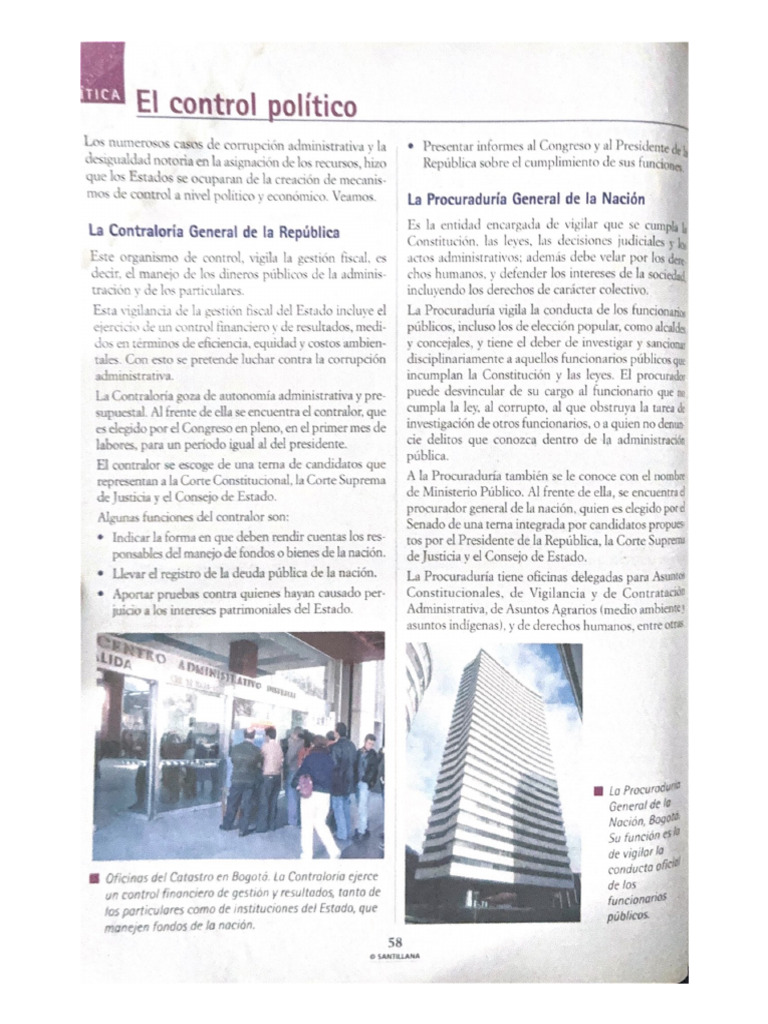 El Control Político | PDF