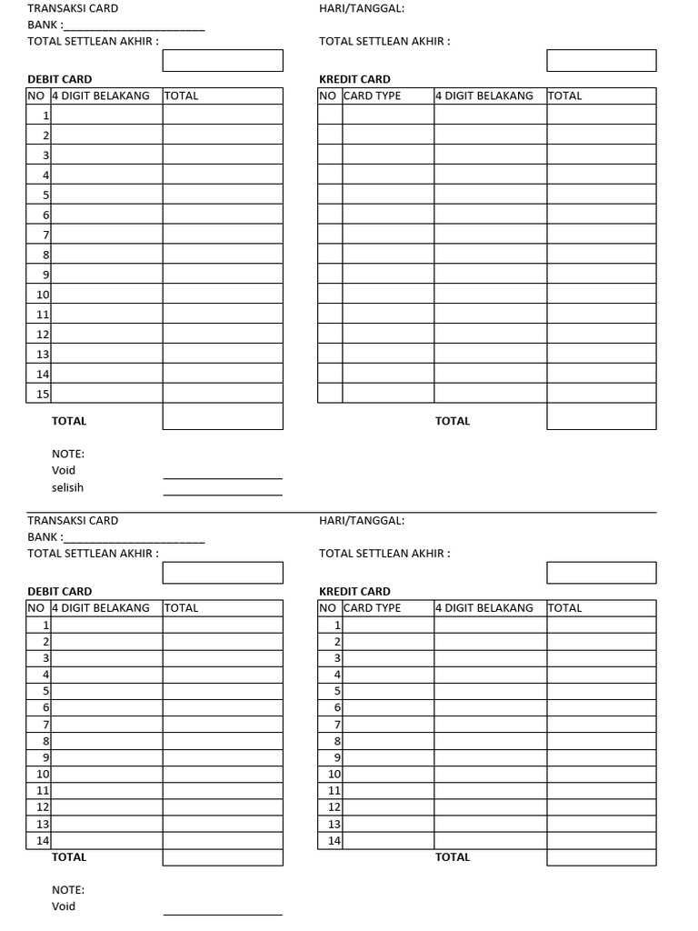 Form Settle An Card | PDF