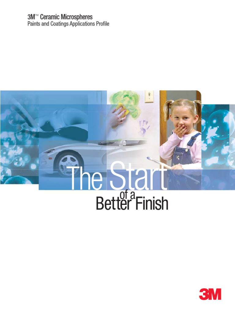 3M Ceramic Microspheres in Paint & Coatings | PDF | Paint | Solid