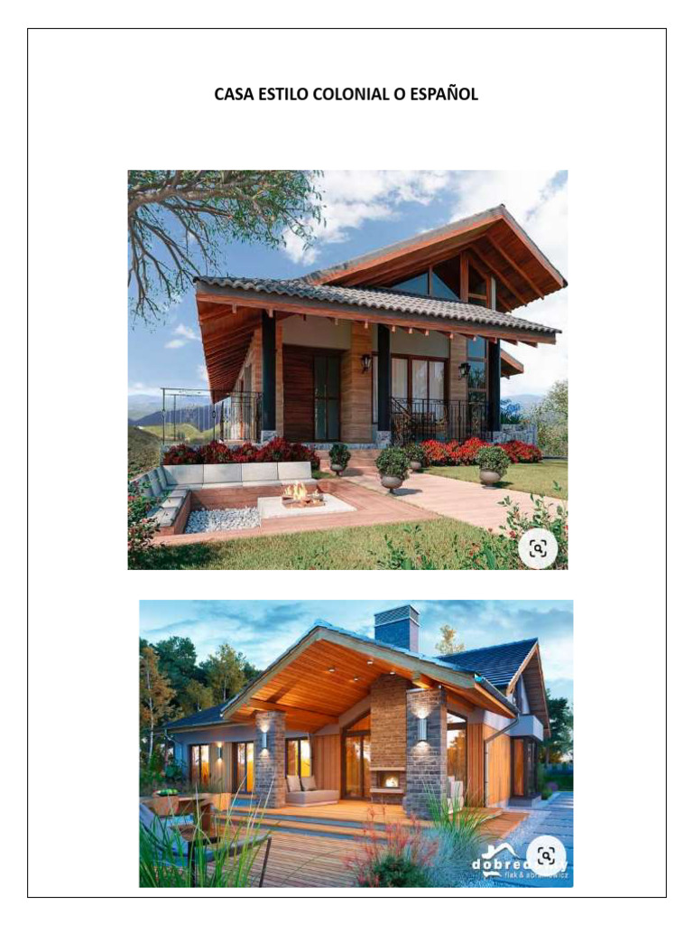 Estilos De Casas Pdf