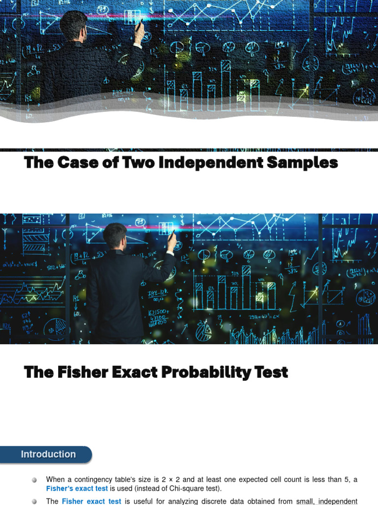 Fisher's Exact Test for Independent Samples | PDF | Statistical ...
