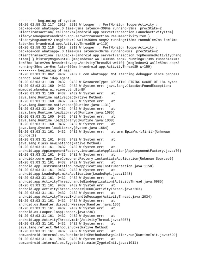 Logcat Pdf Java Programming Language Android Operating System 