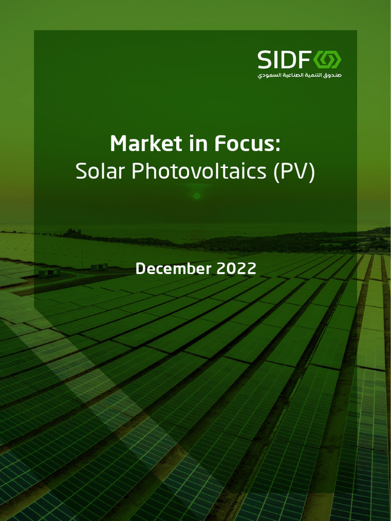 Solar Photovoltaics (PV) | PDF | Photovoltaics | Solar Power
